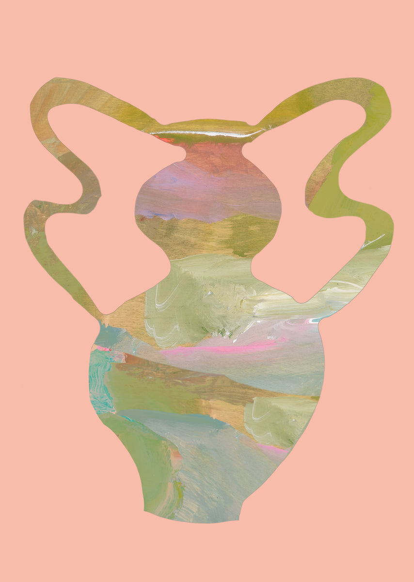 Vessel poster - peach – Kateelizastudio